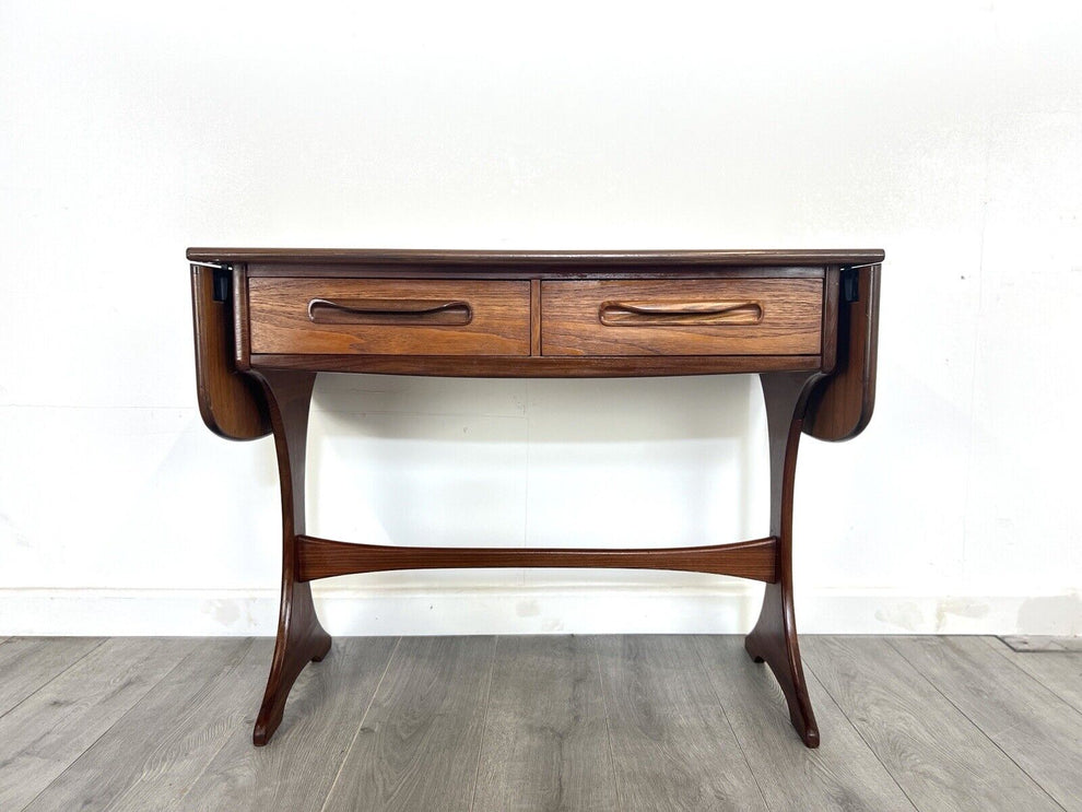 G Plan Fresco, Mid Century Drop-Leaf Console Table – Hus & Home
