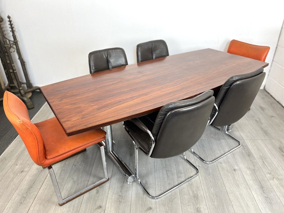 Pieff, 6 Seater Rosewood Dining Table – Hus & Home