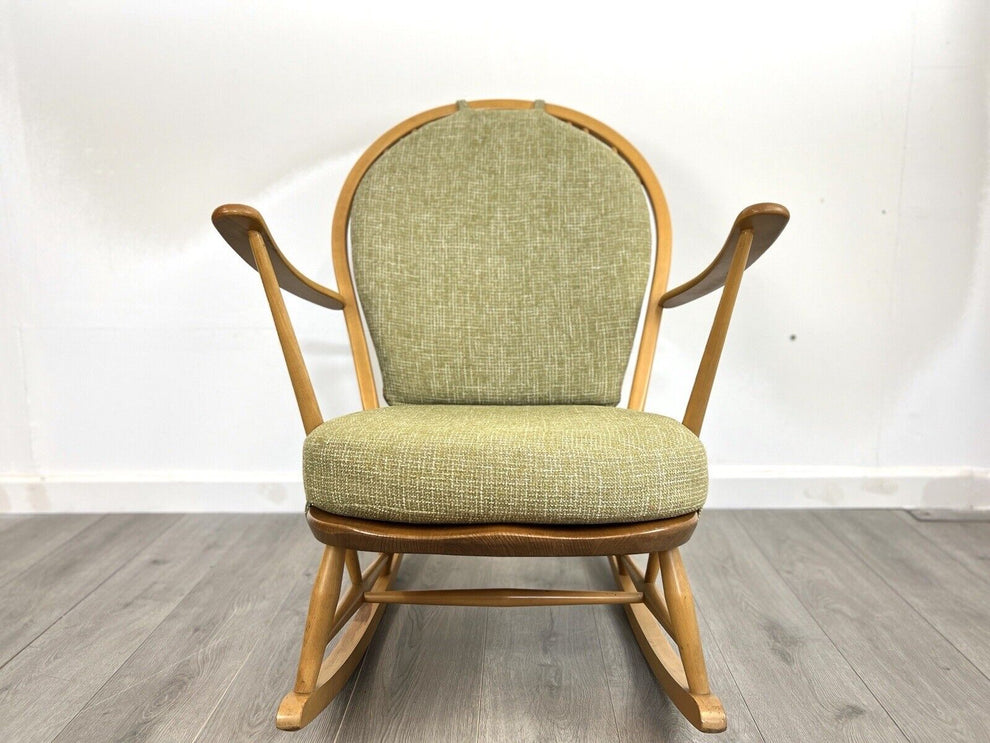 Ercol Model 315, Vintage Grandfather Rocking Chair – Hus & Home